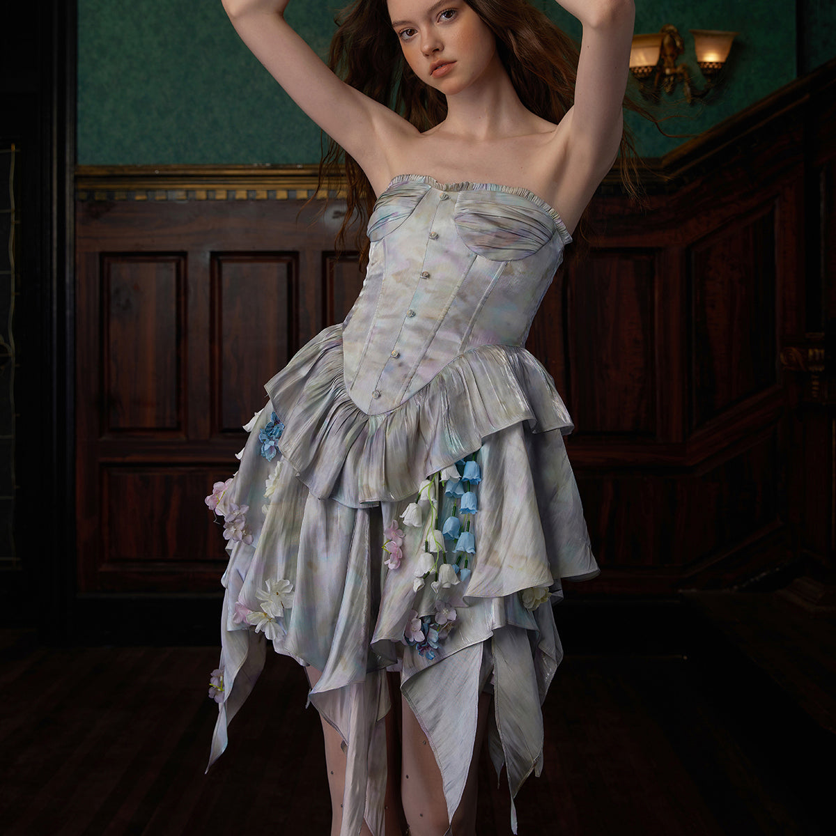 Angel hair color off shoulder dress – remulia